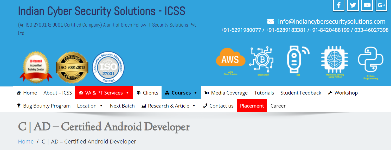7 Best Android Training Institutes in Kolkata (2024)