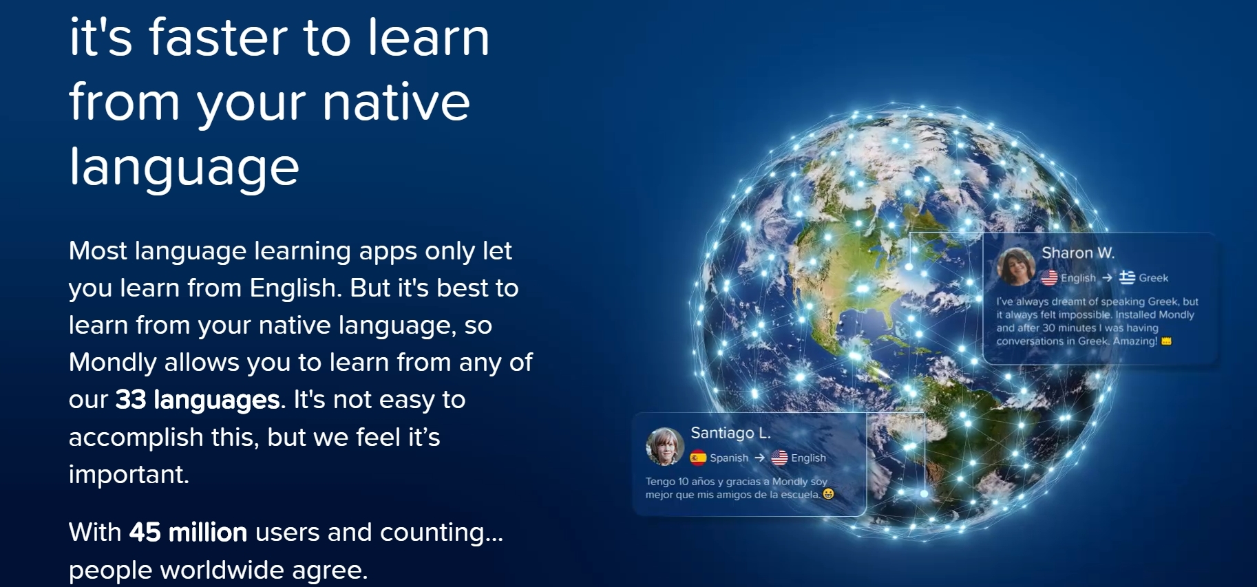 Mondly Review: Easily Learn 33 Languages Online for Free