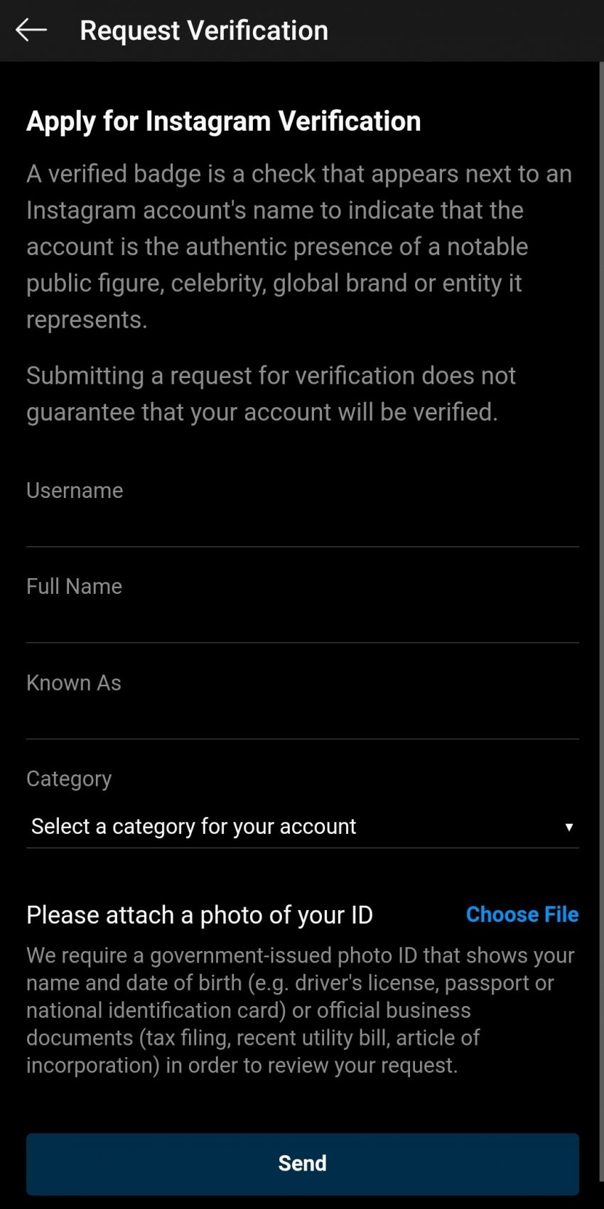 How to Make Instagram Account Verified?
