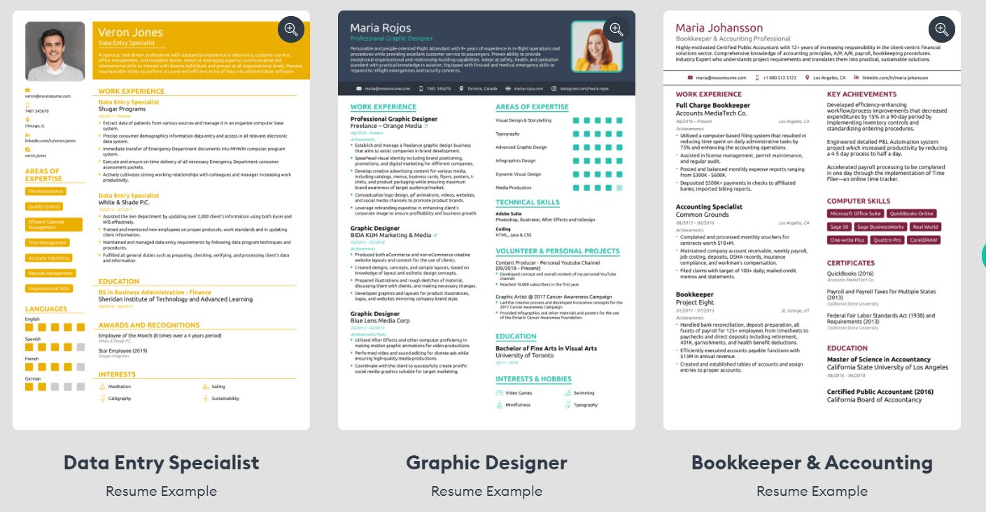 Novoresume Review: Online Professional Resume Builder