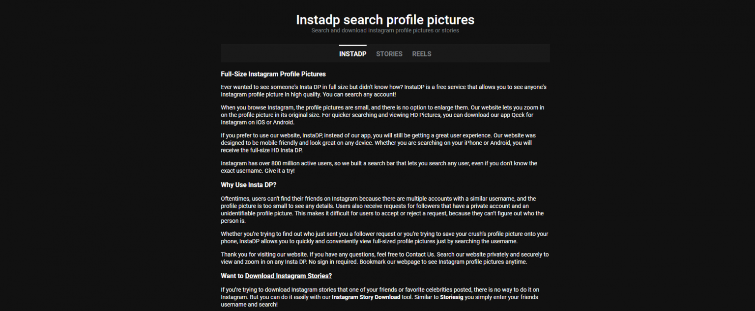 10 Best Sites for Instagram profile viewer and Downloader in 2024