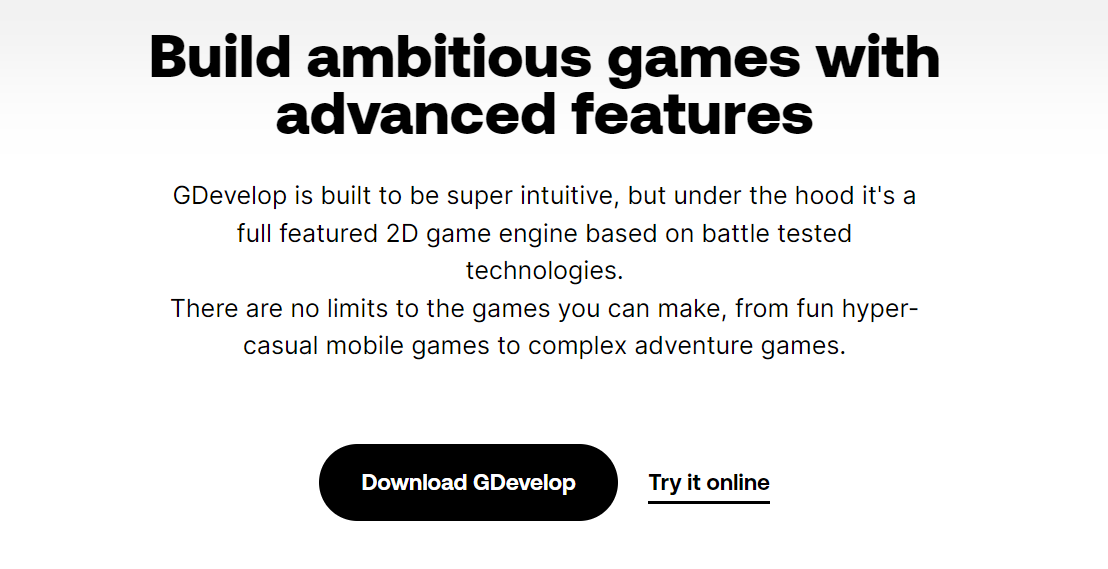 GDevelop Review: Best & Free Tool to Build Games