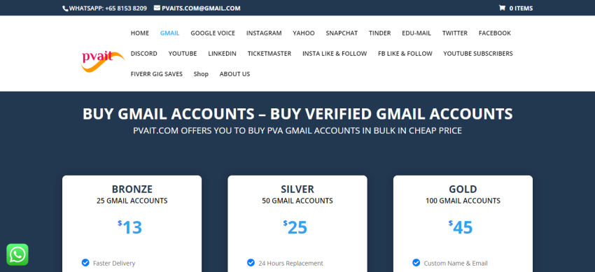 10 Best Sites to Buy Gmail Accounts Instantly in 2024