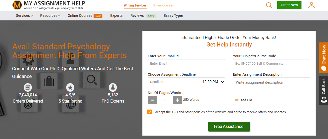 10 Best Psychology Assignment Help Sites (2024)