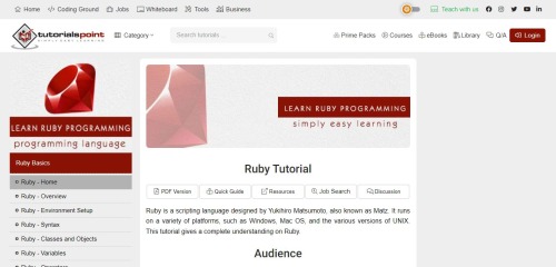 What is Ruby Programming? 10 Best Ruby Programming Sites