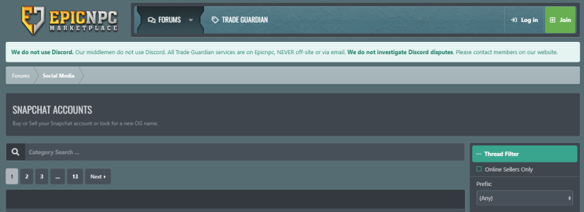 10 Best Sites to Buy Snapchat Accounts (2024)