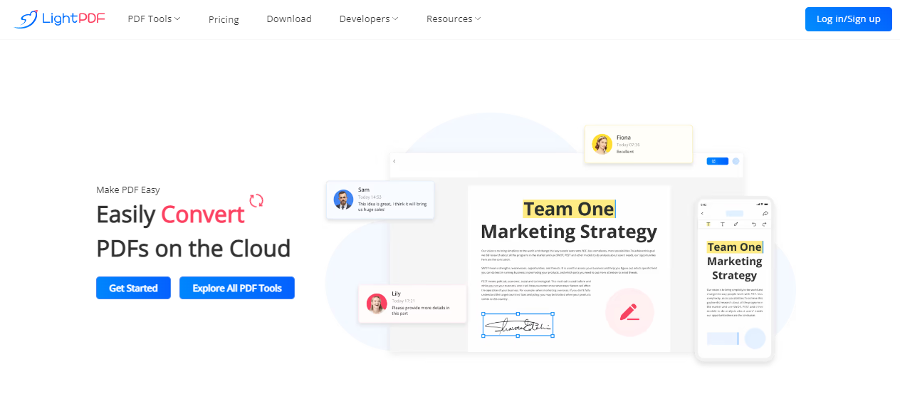 LightPDF Review- An Easy-to-use Online PDF Editor